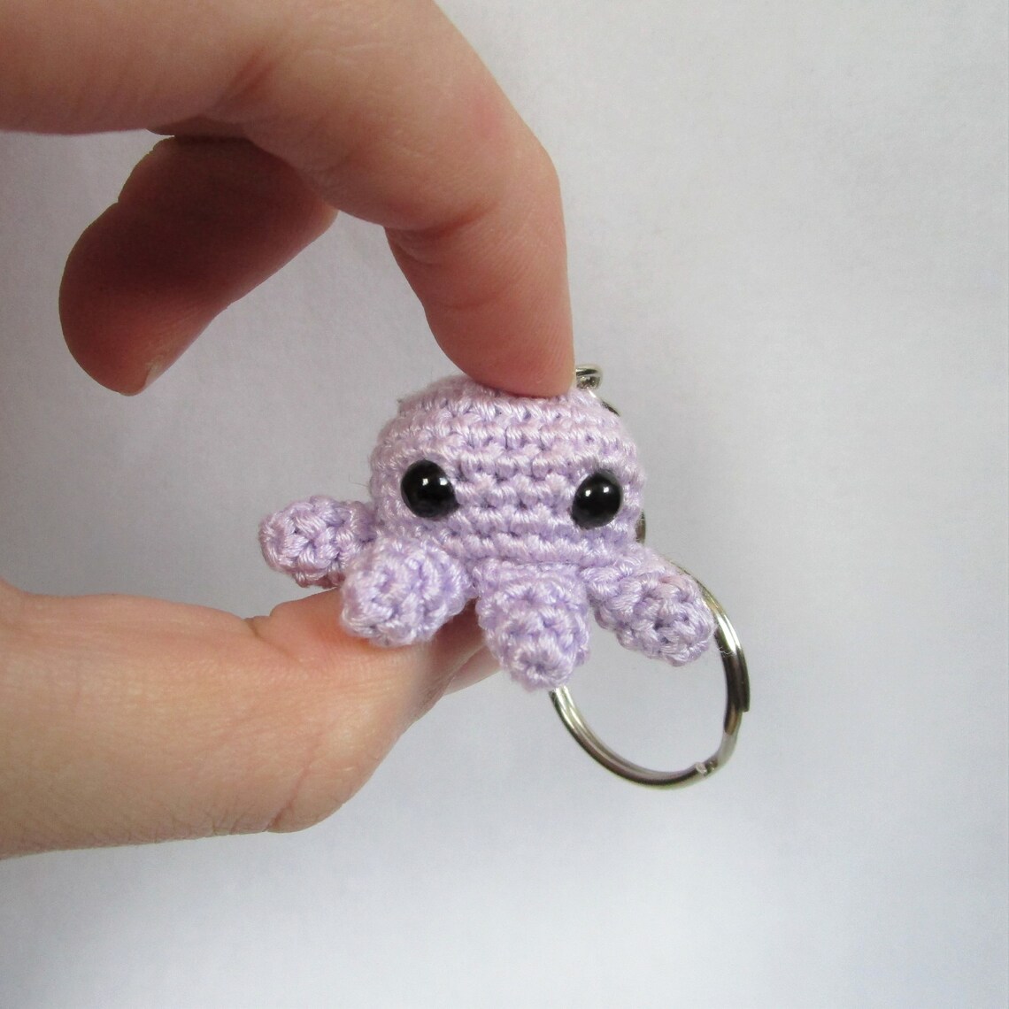 PATTERN Octopus Stuffee Crochet Amigurumi Octopus Keychain - Etsy