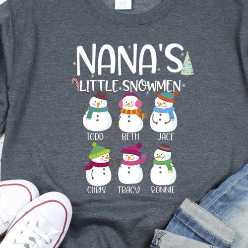 Personalized Nana Sweatshirt/ Cute Custom Nana Gift/ Happiness - Etsy