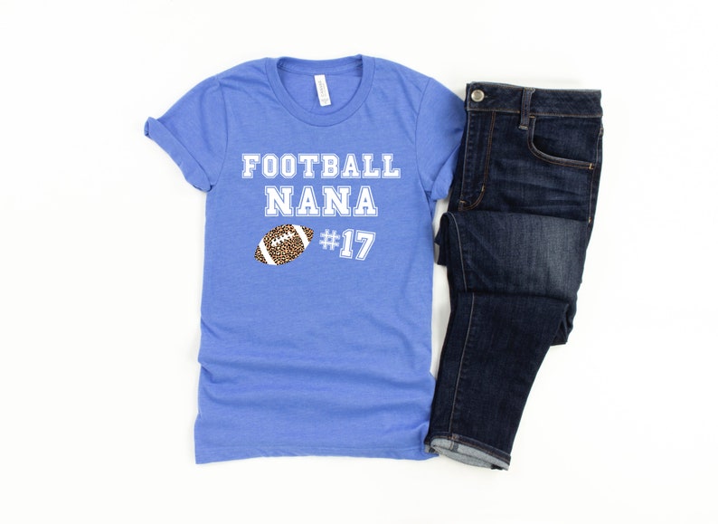 Nana Football Shirt/ Cute Nana Football Gift/ Football Nana/ Custom ...