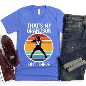 Baseball Grandpa Shirt/ Custom Grandpa Baseball Gift/ That's My ...