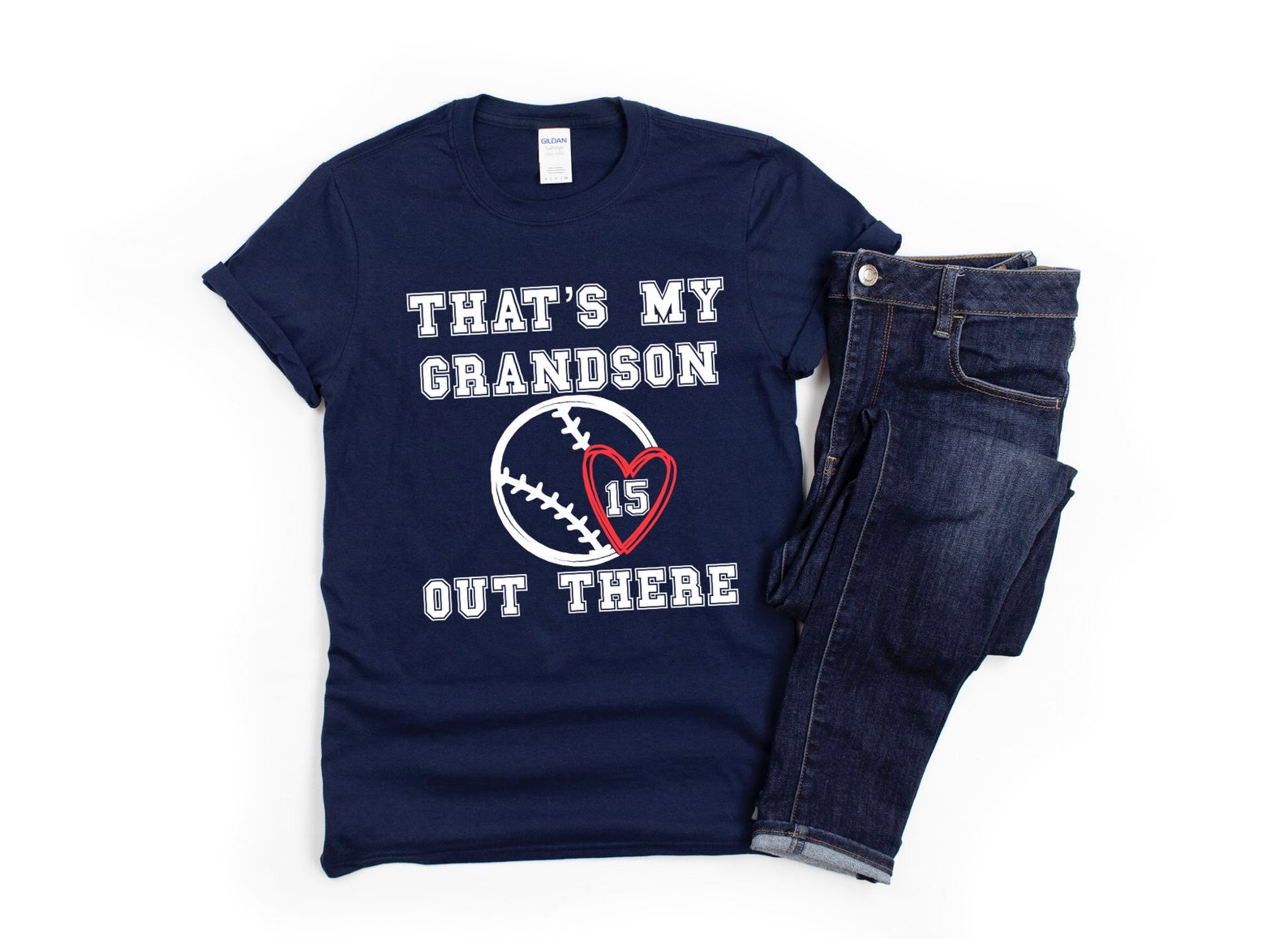 Baseball Grandma Shirt/ Custom Grandma Baseball Gift/ That's My ...