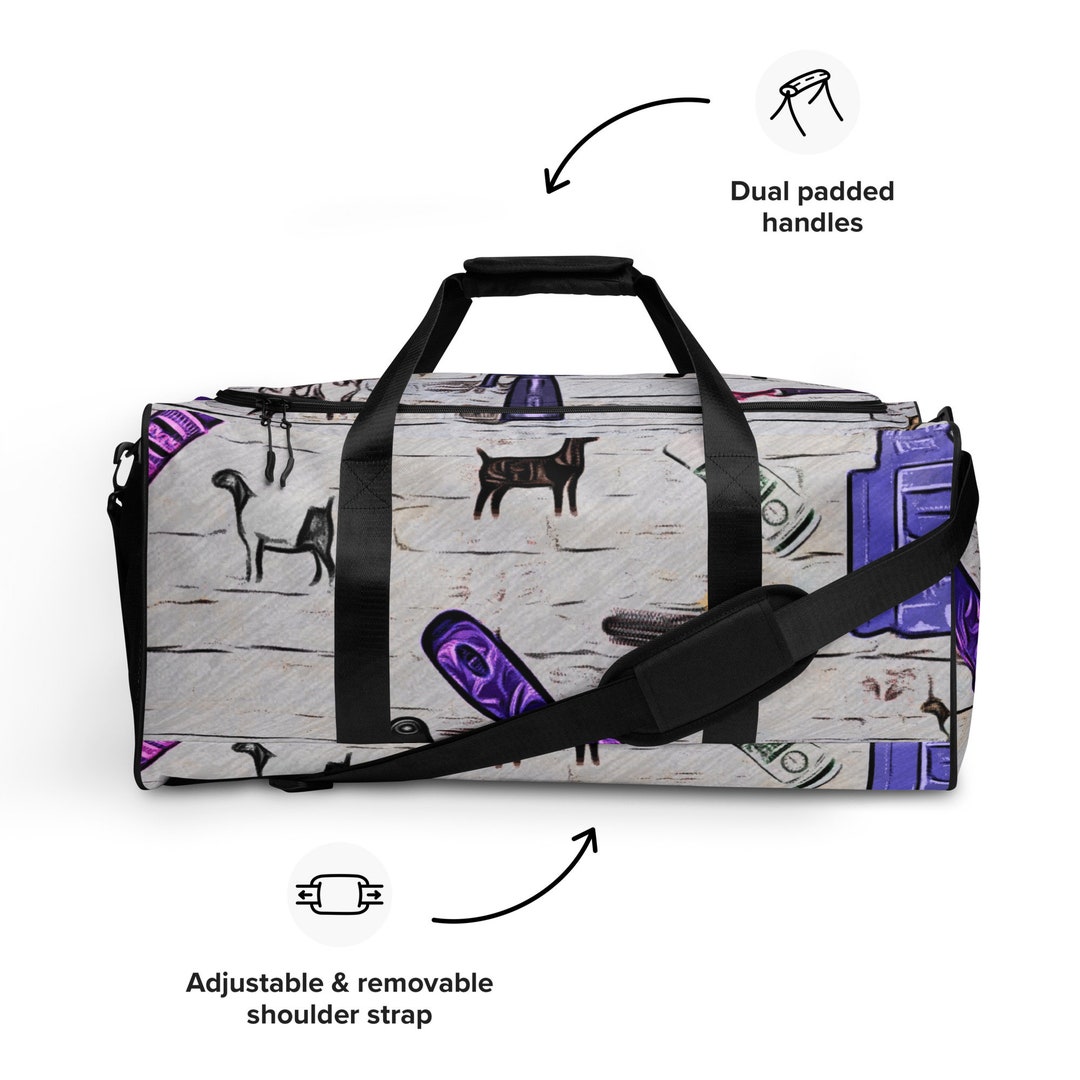 Show Goat Duffle Bag, Stock Show, Livestock Show, Goats, Show Mom, Show ...