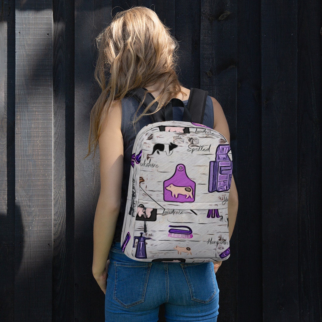 Show Pig Backpack, Show Mom, Show Dad, Gift, Stock Show, Livestock Show ...