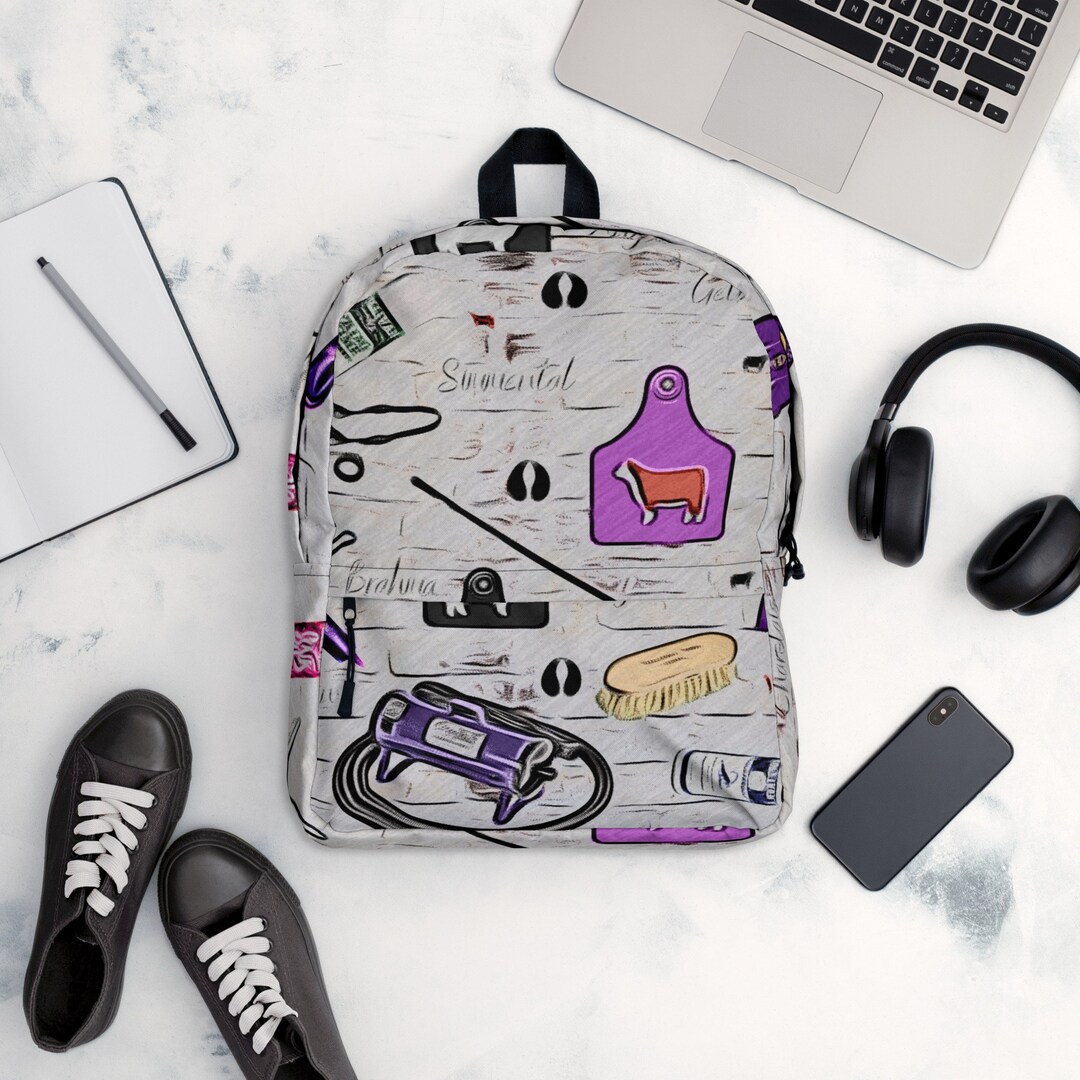 Show Cattle Backpack, Stock Show, Heifer, Steer, Show Mom, Show Dad ...