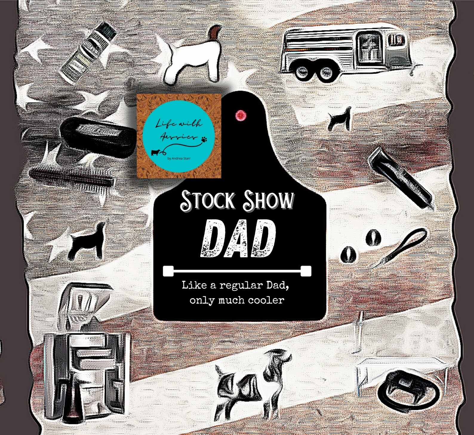 Stock Show Dad Show Cattle Dad Gift for Dad Goats Sheep - Etsy