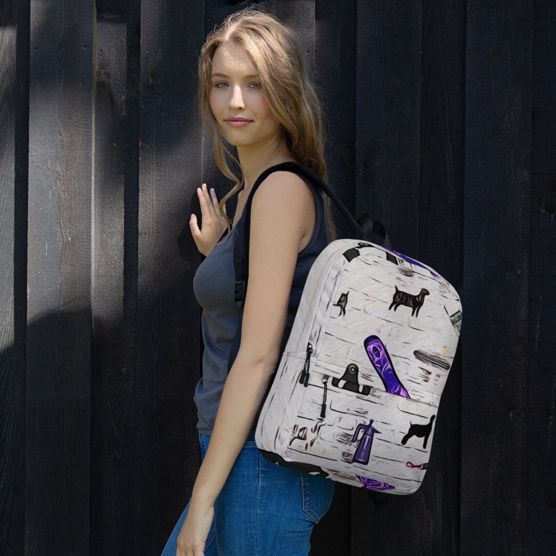 Show Goat Backpack Goats FFA 4H Gift for Daughter Show - Etsy