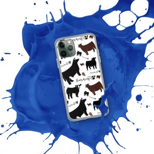 Simply Simmental iPhone Case, Showing Livestock, Heifer, Steer, Show ...