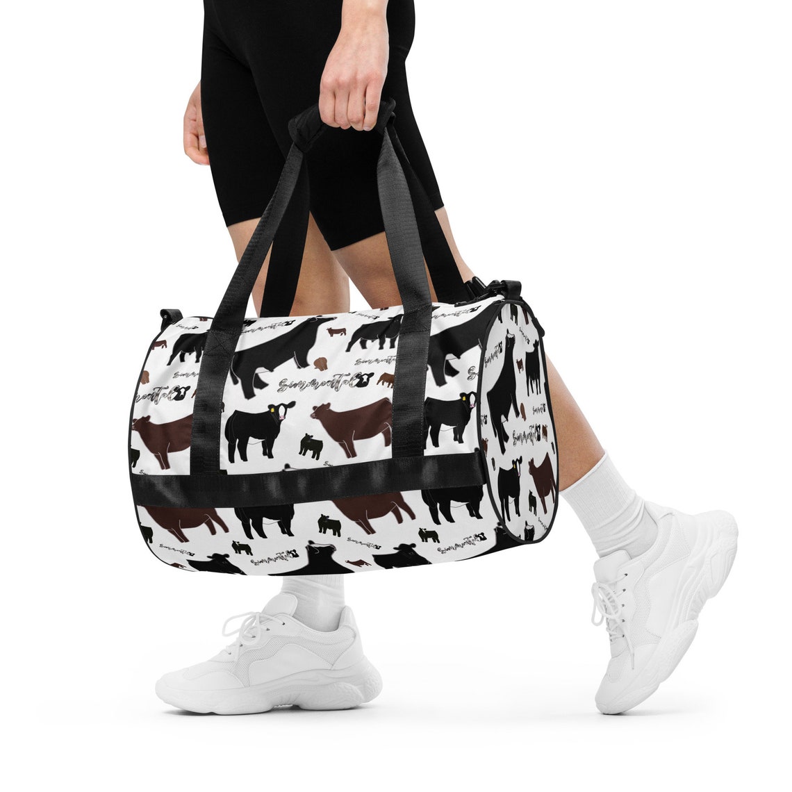 Simply Simmental Gym Bag, Show Cattle, Steer, Heifer, Showing Livestock ...