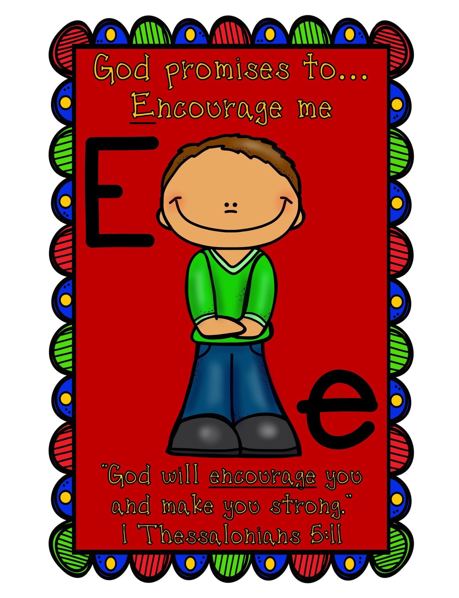 God's Promise Alphabet Posters - Etsy