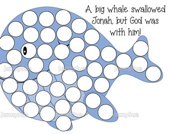 Jonah and the Whale Coloring Spinner Wheel Jonah and the Whale Craft ...