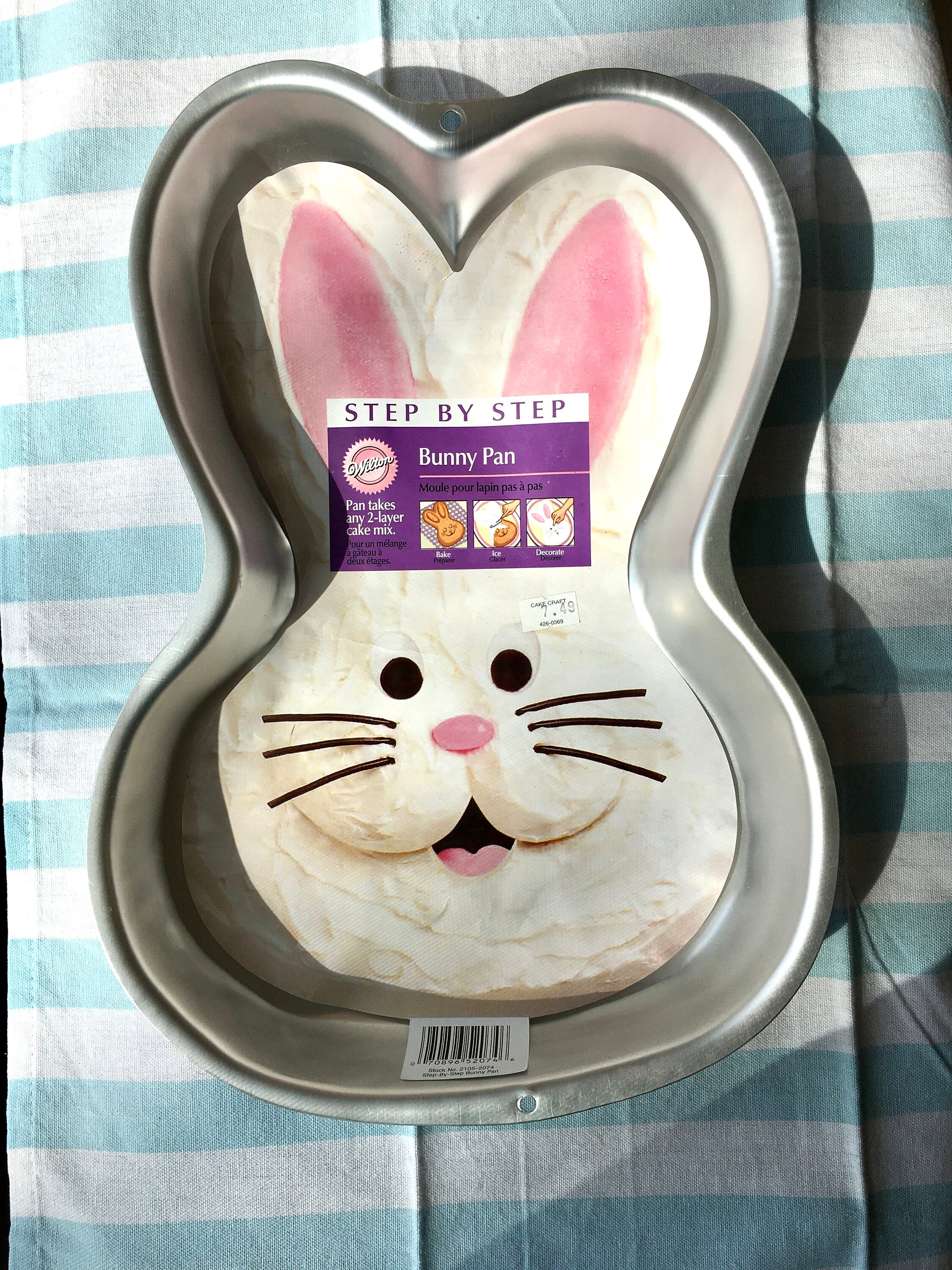 Wilton Step-by-step Easter Bunny Cake Pan 2105 2074 Easter - Etsy