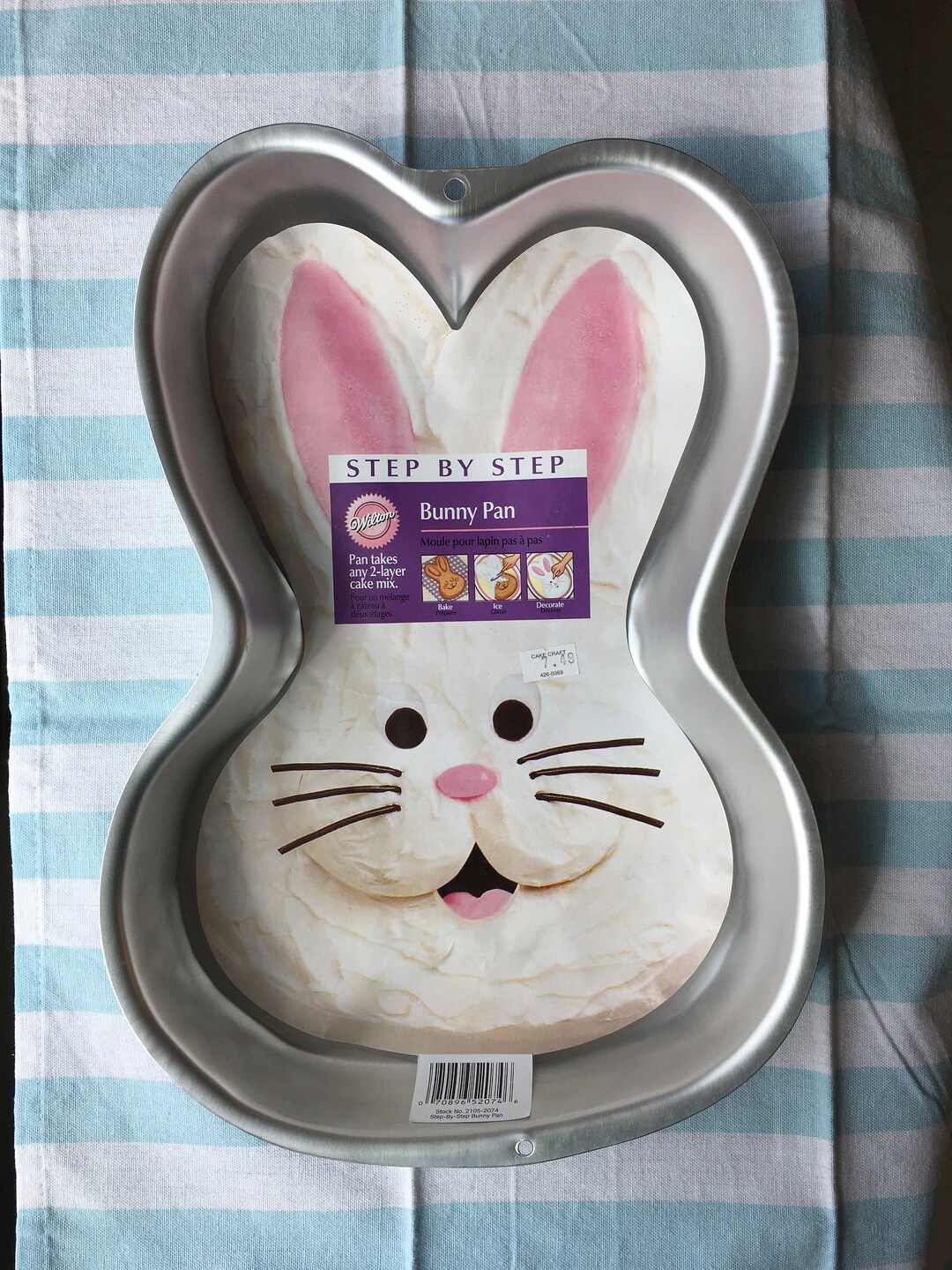 Wilton Step-by-step Easter Bunny Cake Pan 2105 2074 Easter - Etsy