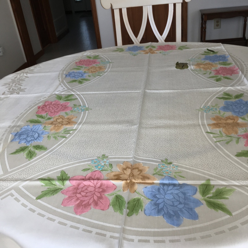 Irish Linen Tablecloth - Etsy