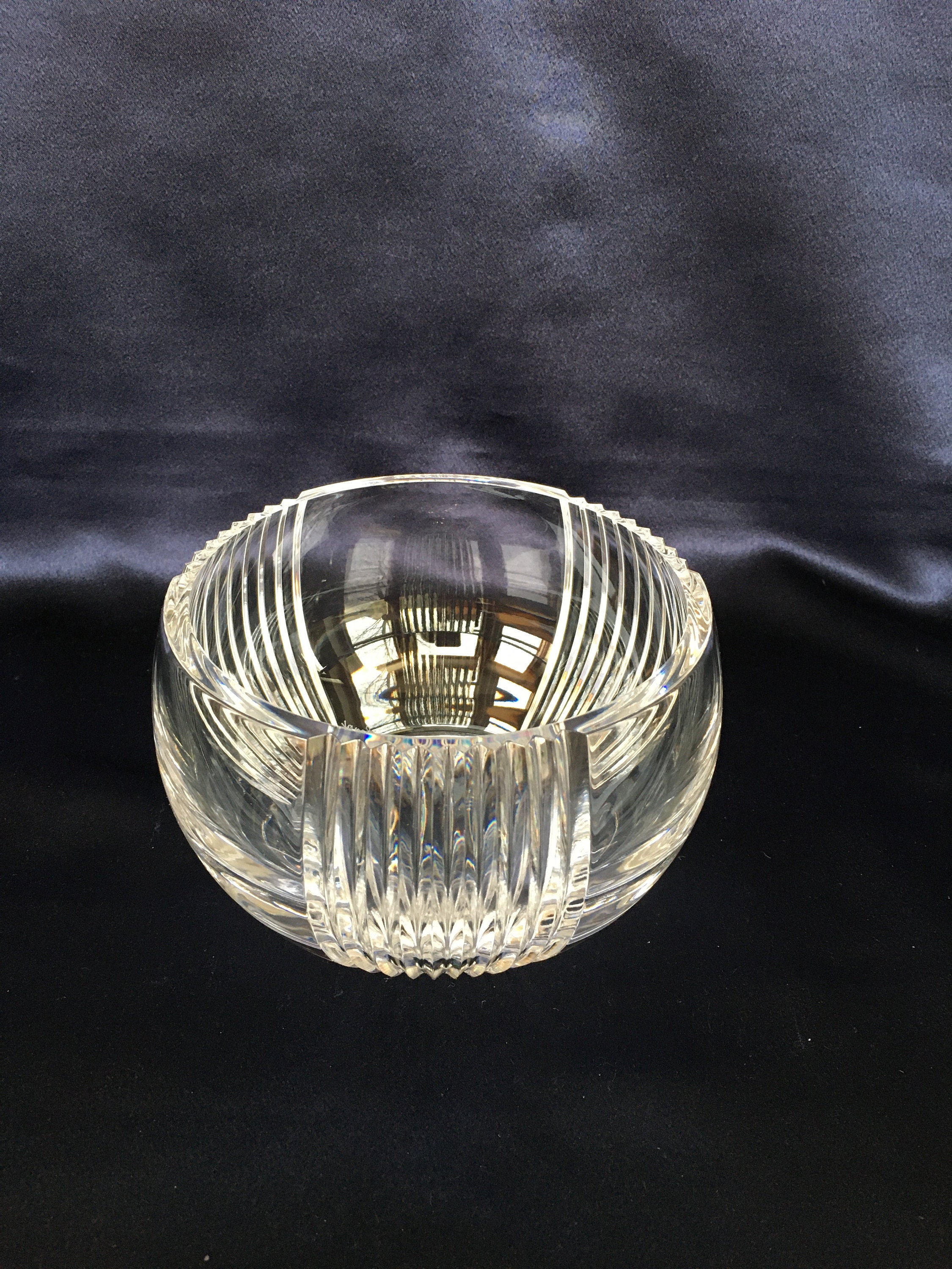 Lenox Crystal Bowl triumph Collection Vintage Lenox Crystal - Etsy