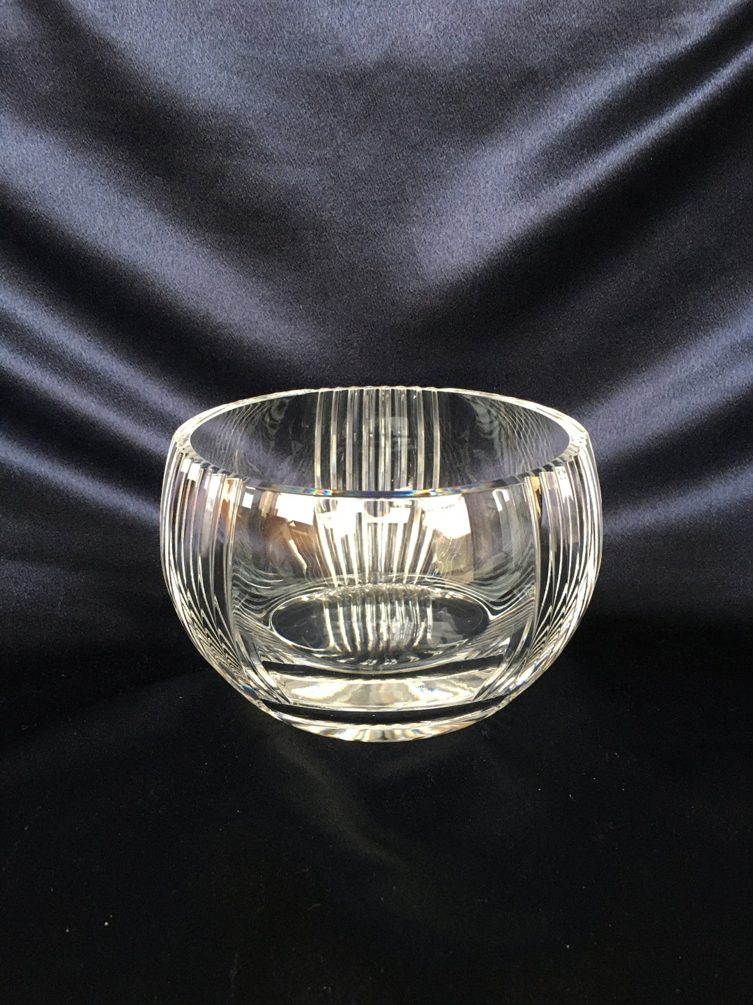 Lenox Crystal Bowl triumph Collection Vintage Lenox Crystal - Etsy