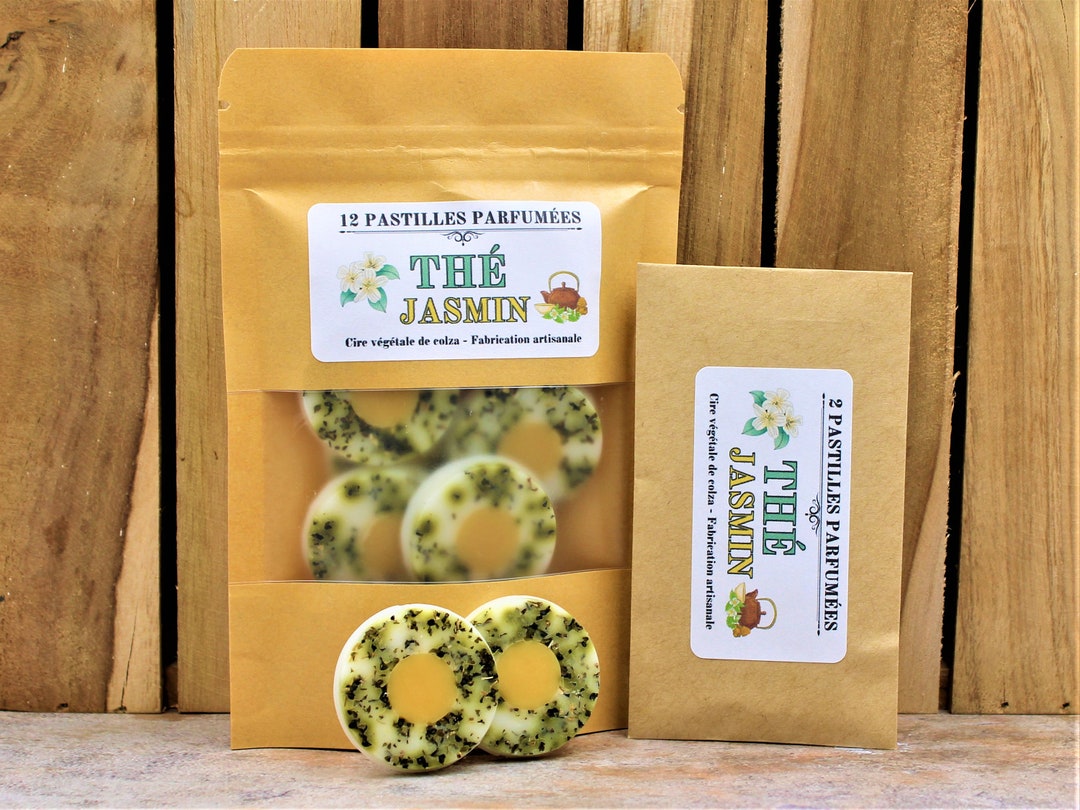 JASMINE TEA - Scented Pastilles - Rapeseed Wax - Vegetable Wax Melts ...