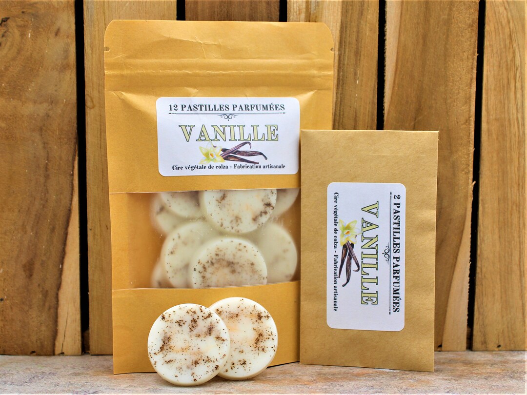 VANILLA - Scented Pastilles - Scented Wax Melts - Rapeseed Vegetable ...