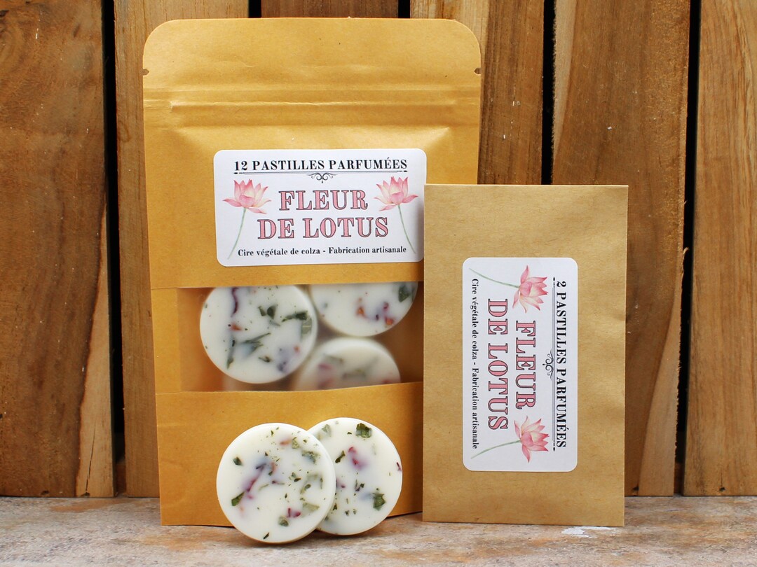 LOTUS FLOWER Scented Pastilles Rapeseed Wax Vegetable Wax Melts. - Etsy