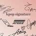 Kpop Group Ateez Signature Temporary Tattoo - Etsy