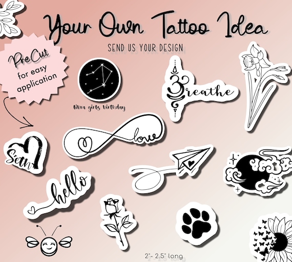 Temporary Tattoos Design Your Own