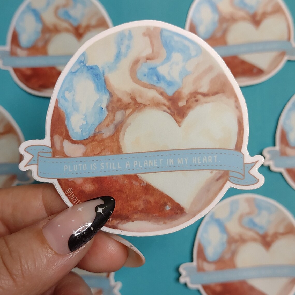 Pluto Sticker, Pluto is Still a Planet in My Heart, Solar System ...