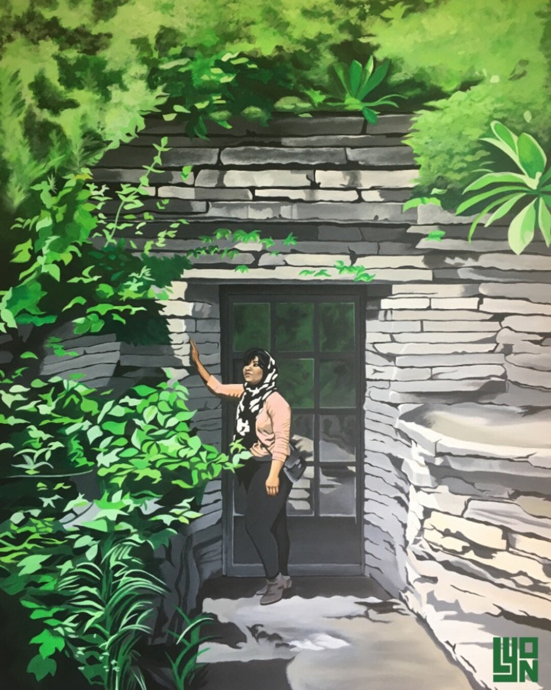 Henry Ford Estates (high Quality Print of Original Acrylic Painting ...