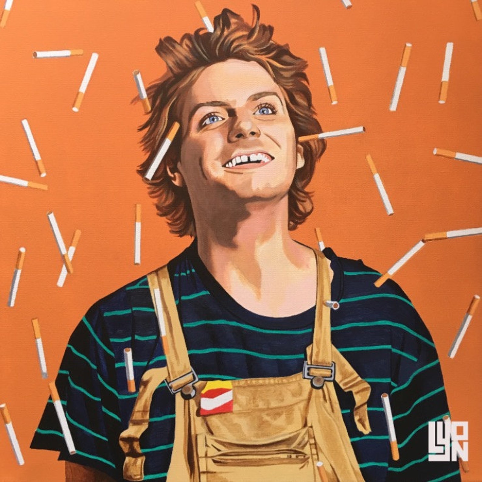 Mac Demarco Print (high Quality Print of the Original Acrylic Painting ...