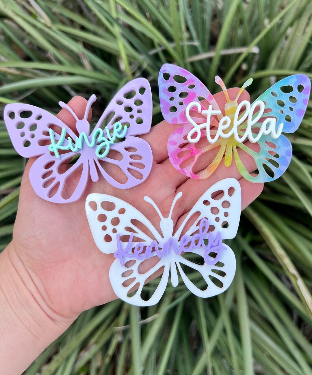 Butterfly Stanley Name Plate || Butterfly Stanley Lid Tag || Stanley ...