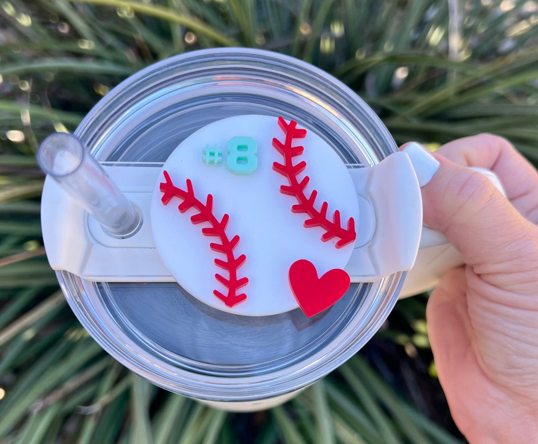 Baseball Name Plate Topper || Stanley 40oz Name Toppers || Stanley 30oz ...