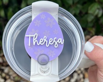 Easter Stanley Topper Bunny Topper 40oz Topper 30oz Topper Stanley Name ...