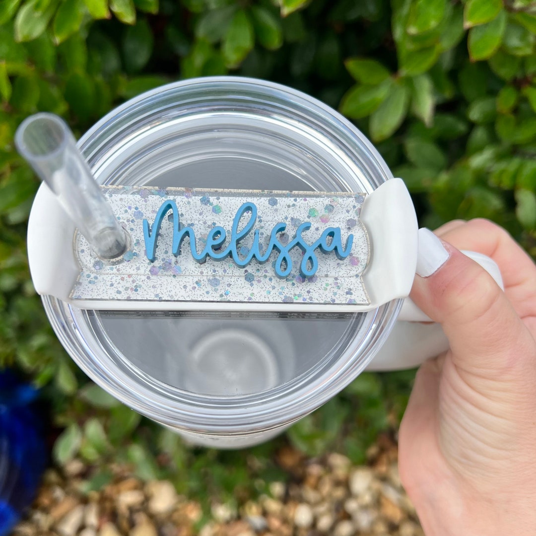 Smoke Hex Stanely Lid Tag, 30oz and 40oz Stanley Name Plate, Stanley ...