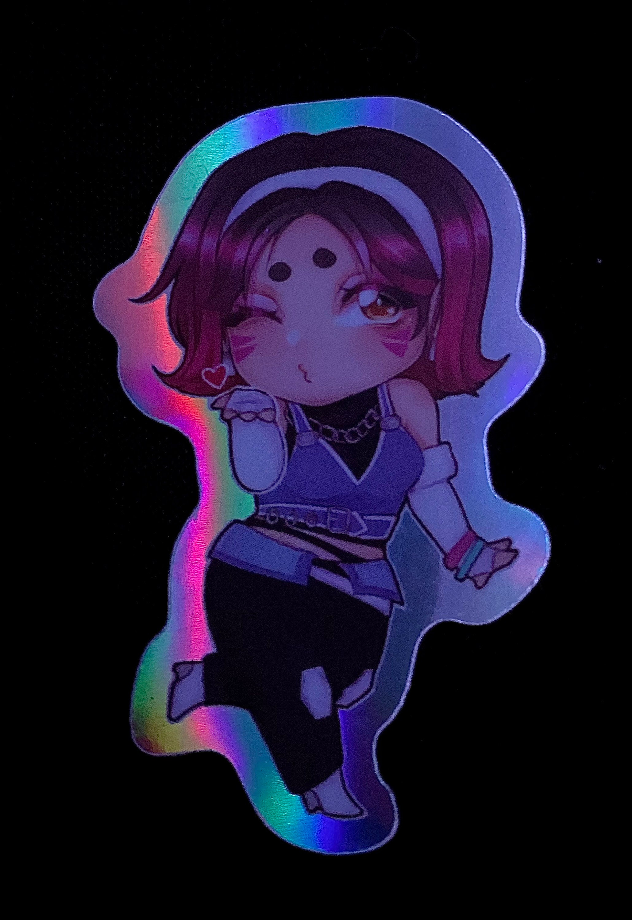 Holo D.va Le Sserafim Sticker - Etsy