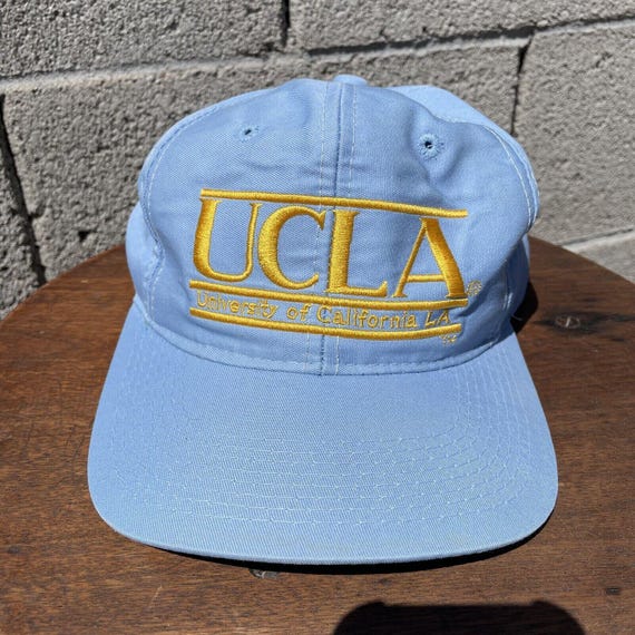 Vintage UCLA Cap The Game Snapback Hat Baby Blue & Ye… - Gem