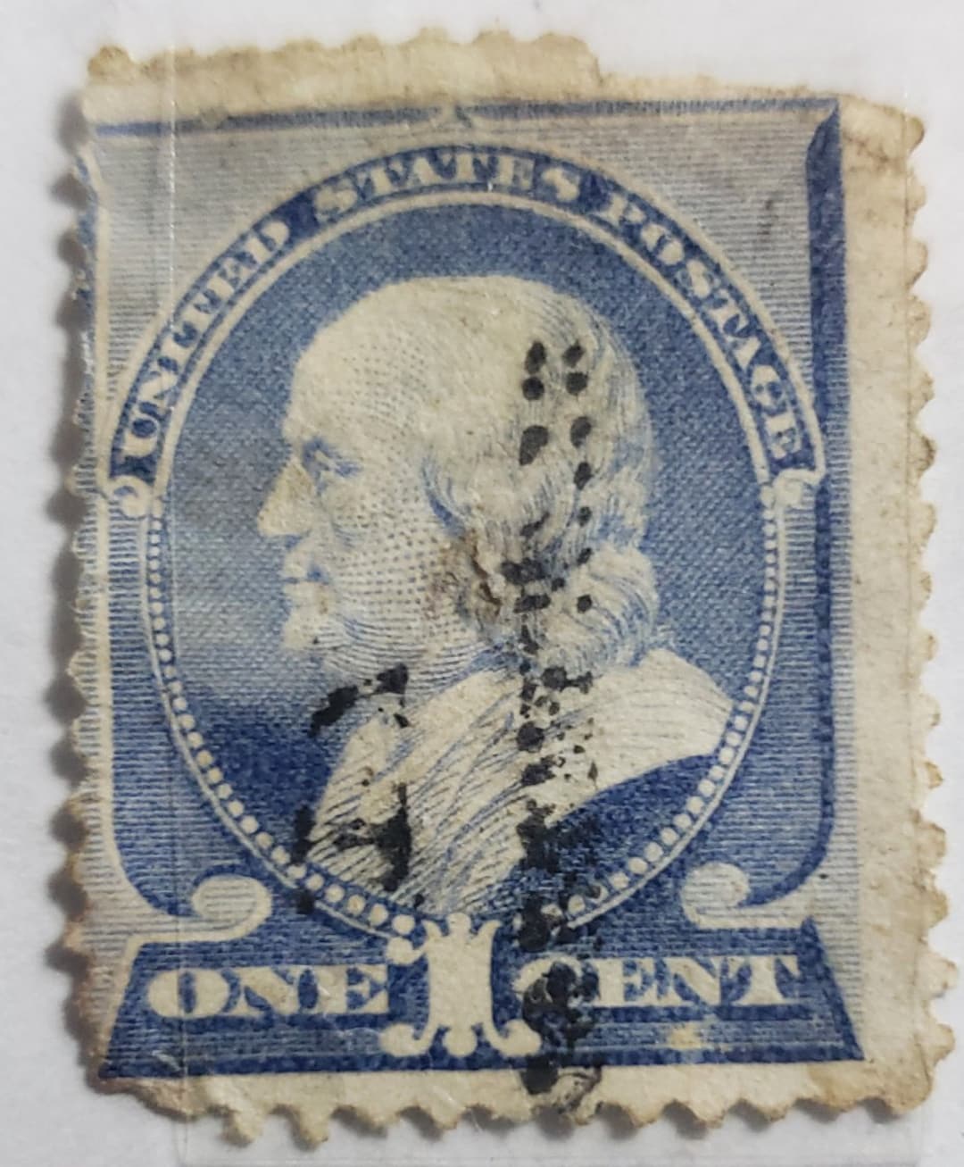 US Stamps 212 1887 1 Cent Benjamin Franklin June 11th, 1887 Good - Etsy