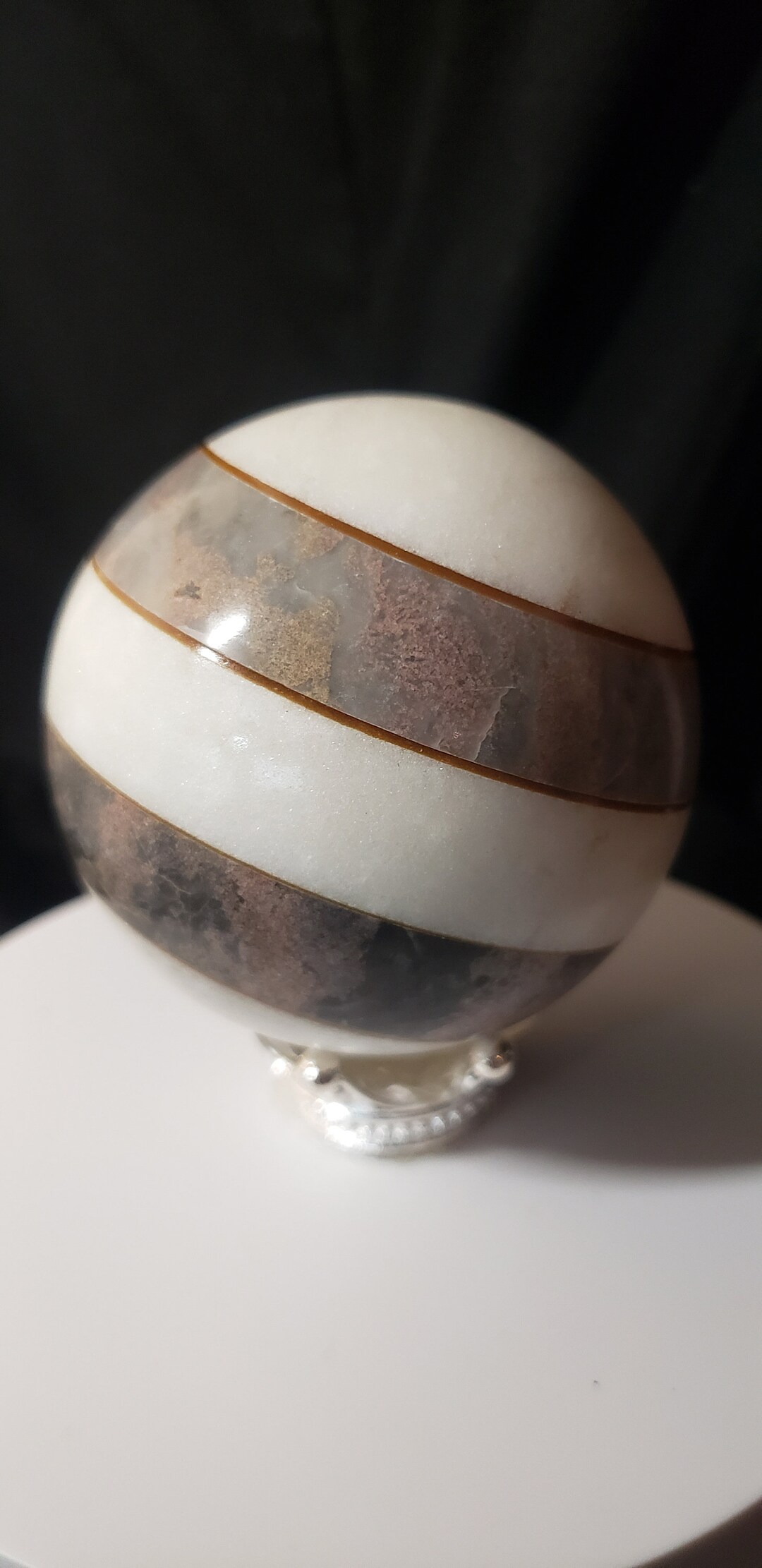 Gemstone Victorian Carpet Ball Sphere Polished Handmade Natural Stone ...
