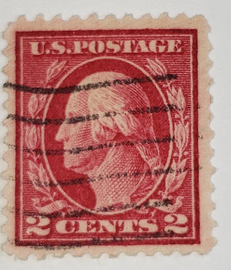 U.S. Scott 461 Used Single Line Watermark NH Fine Washington 2 - Etsy