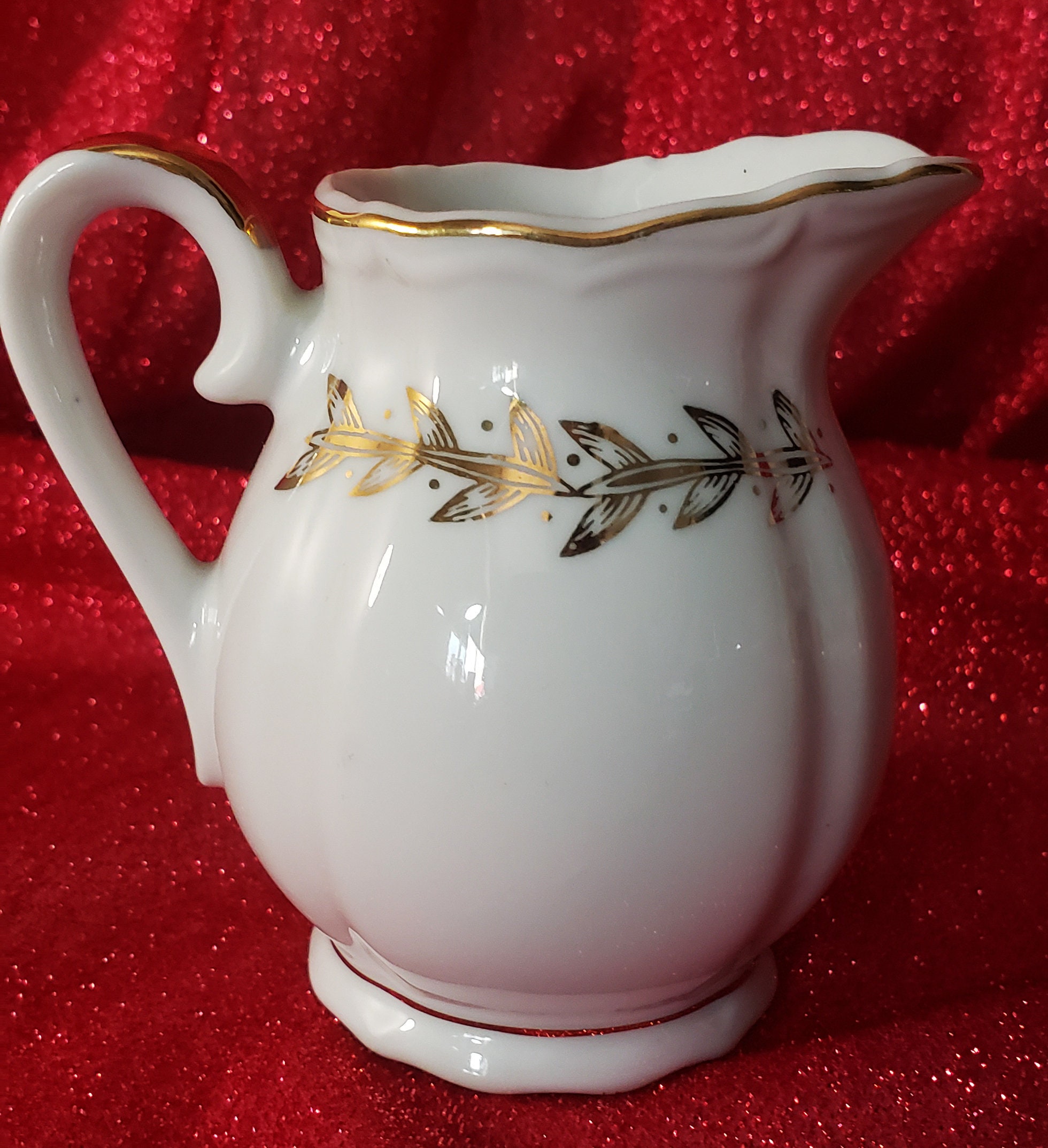 Lefton China 50th Anniversary Cream and Sugar Set Pattern 4934 - Etsy