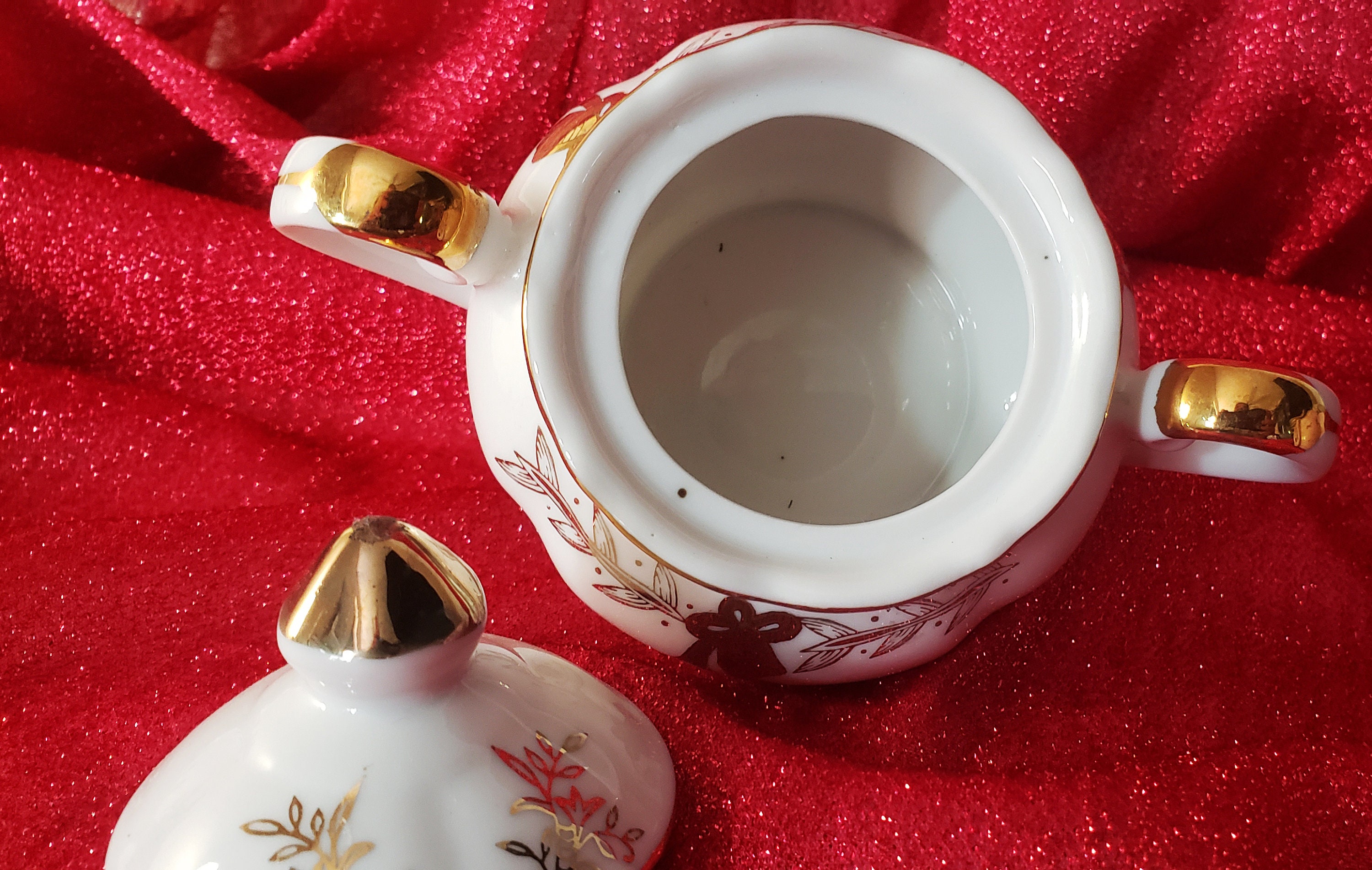 Lefton China 50th Anniversary Cream and Sugar Set Pattern 4934 - Etsy