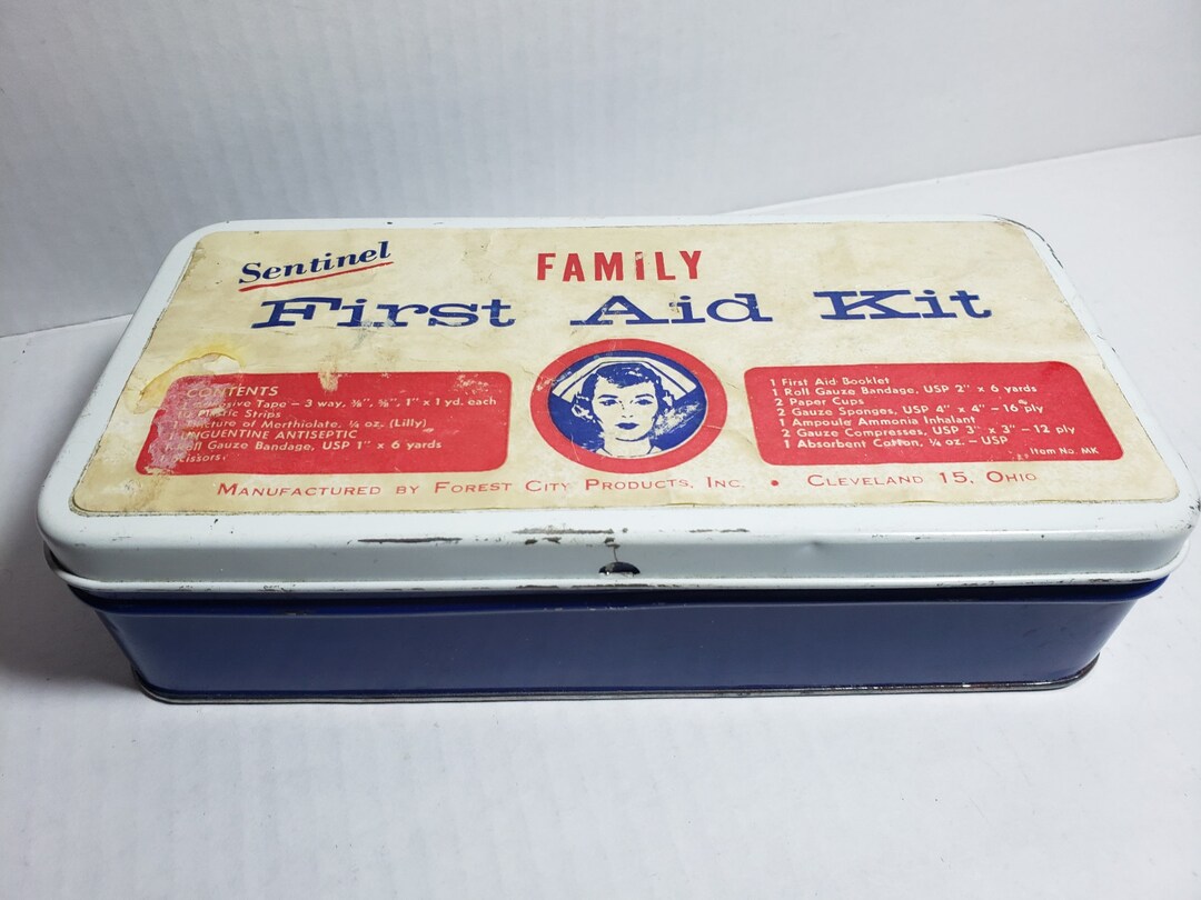 Sentinel Family First Aid Kit by Forest City Products Cleveland Ohio W ...