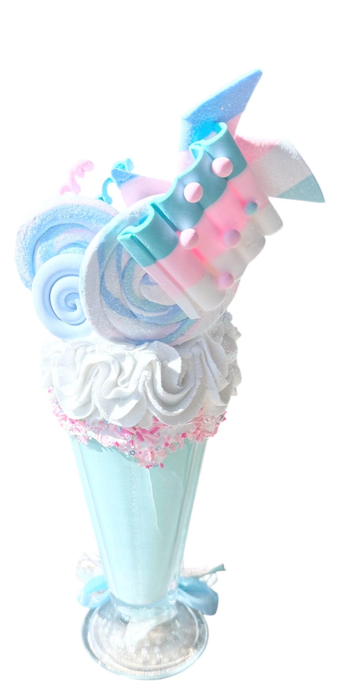 Pastel Starry Dream Faux Milkshake • Kawaii Dessert Prop - Etsy