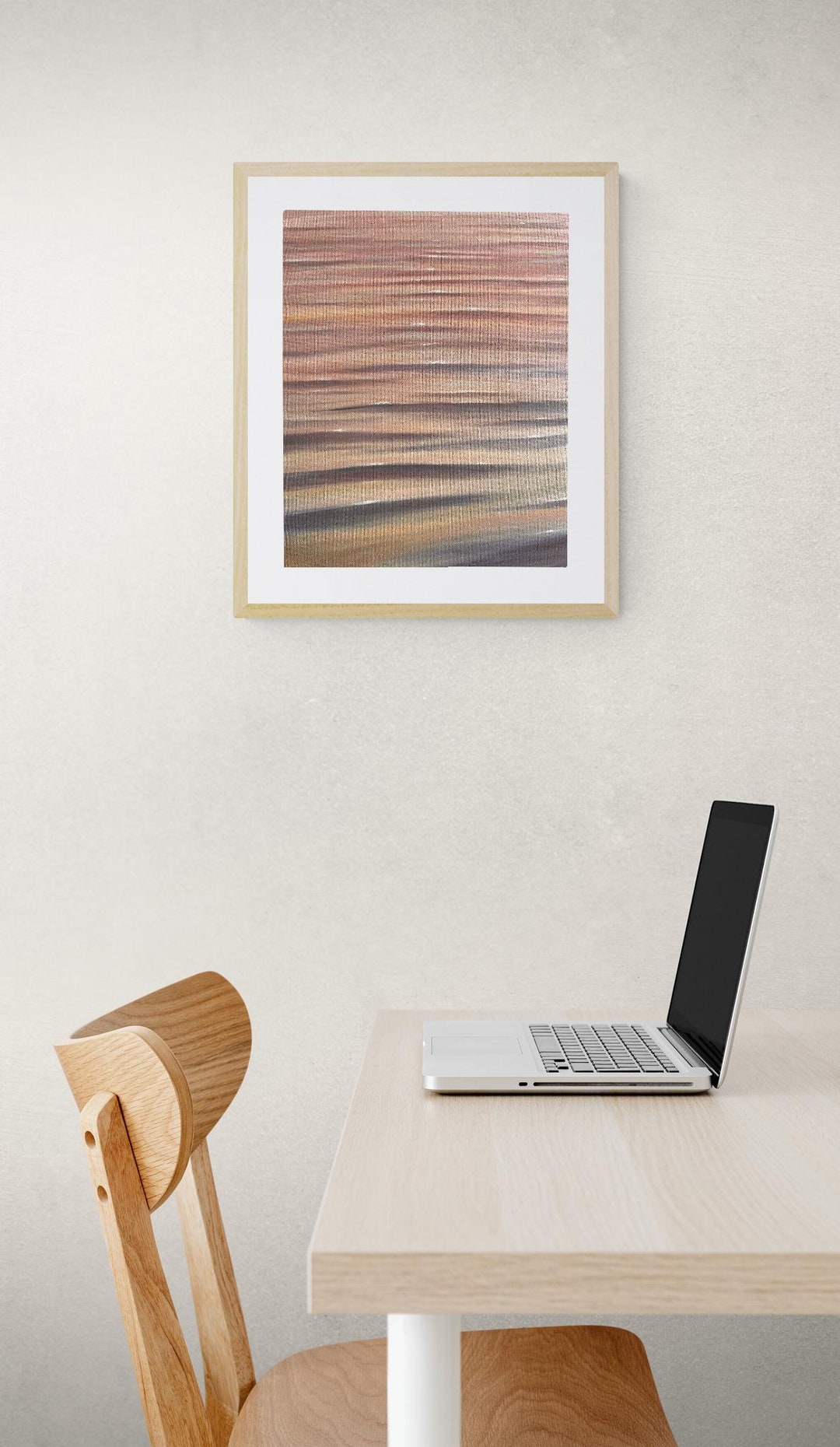 Light Reflection Art Print - Abstract Water Reflection Artwork for Home ...