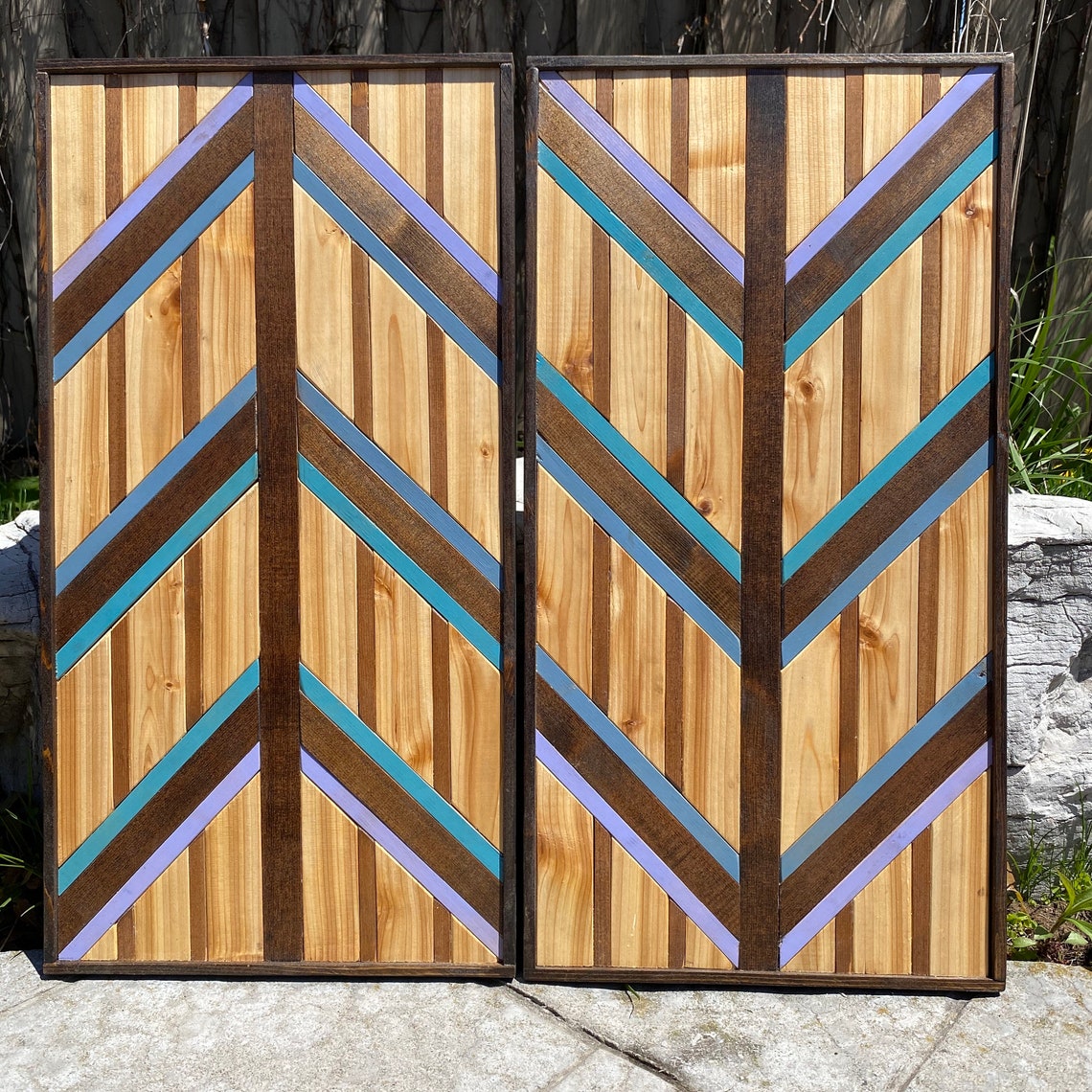 Aztec Wall Art (2 Piece) - Etsy