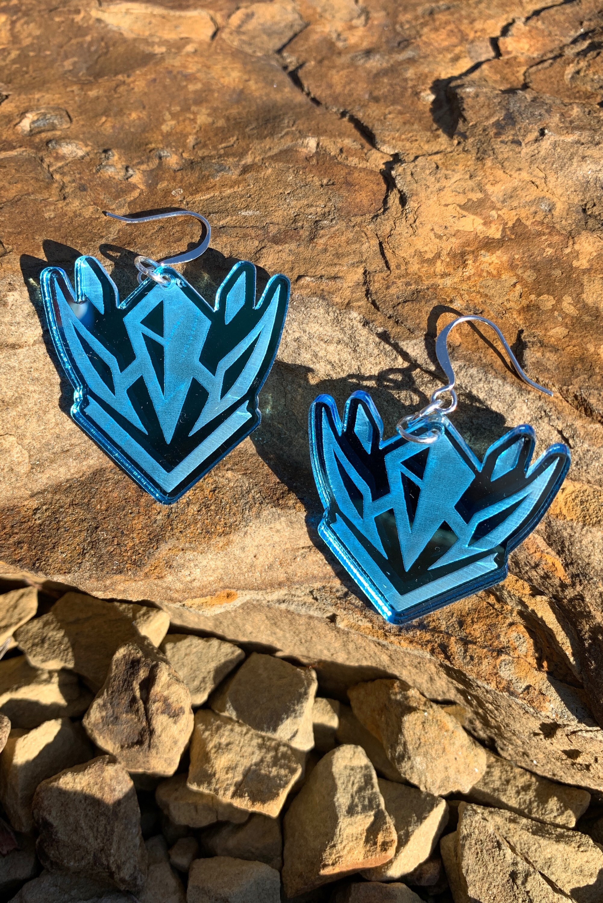 Blue K/DA All Out KDA Kaisa Kai'sa Icon Earrings | Etsy