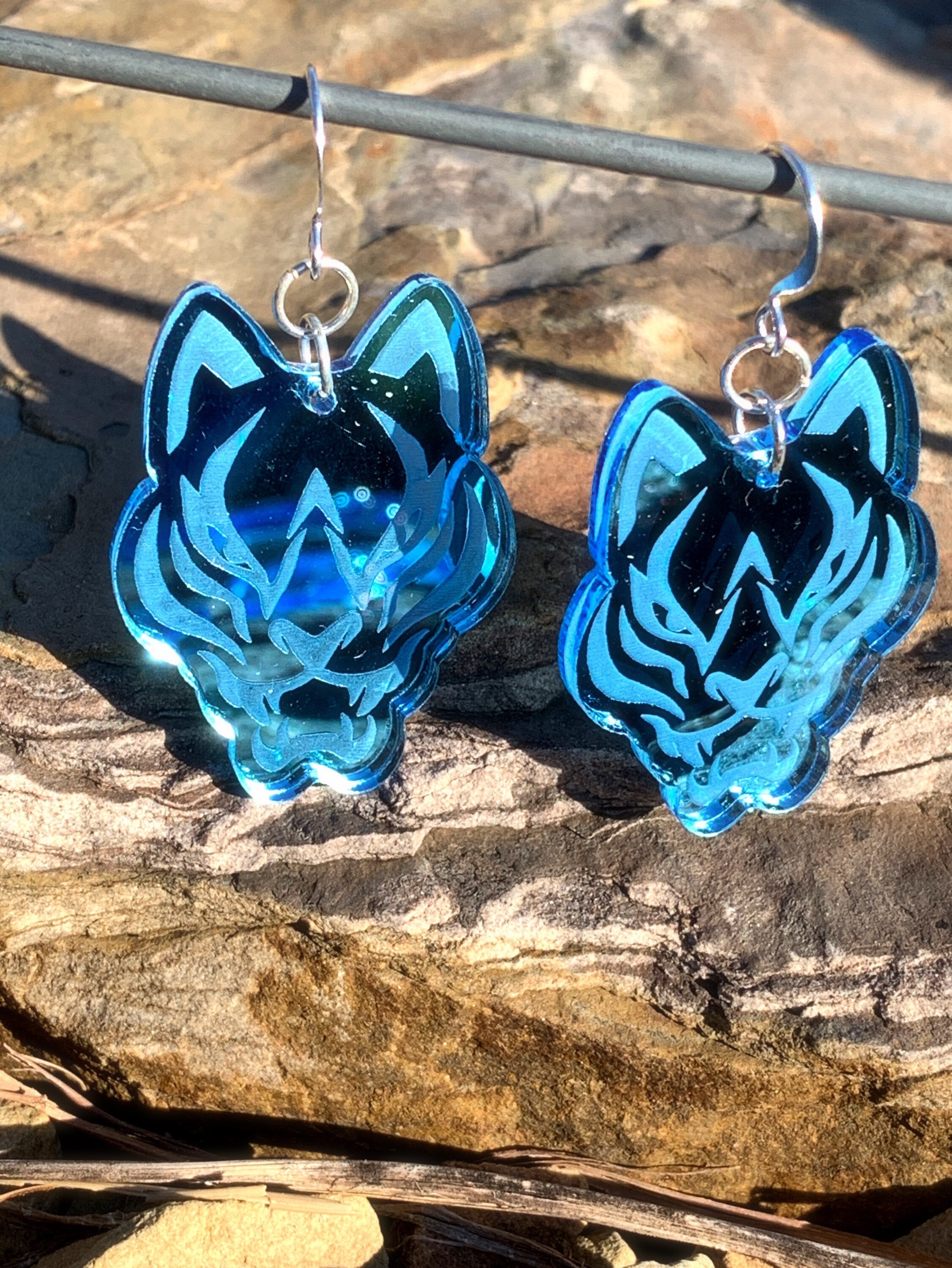 Blue K/DA All Out KDA Akali Tiger Helmet Earrings - Etsy Australia