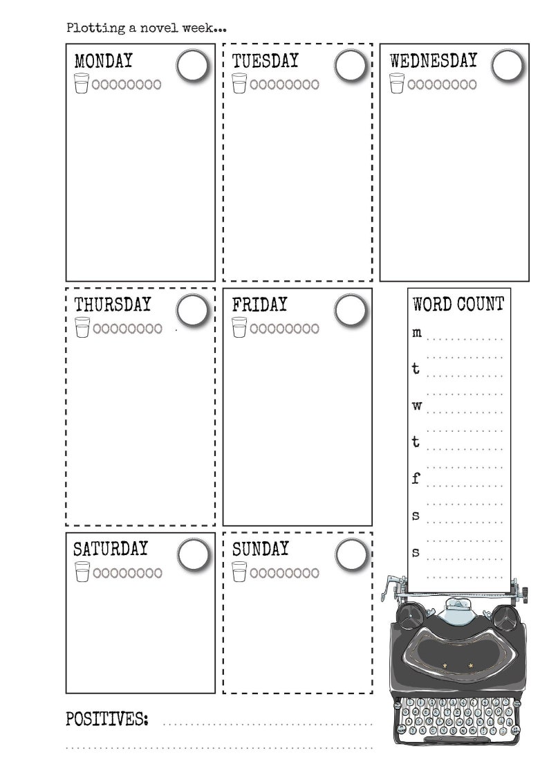 2023 Writer Planner | BONUS Dateless Spread to Use EVERY Year ...