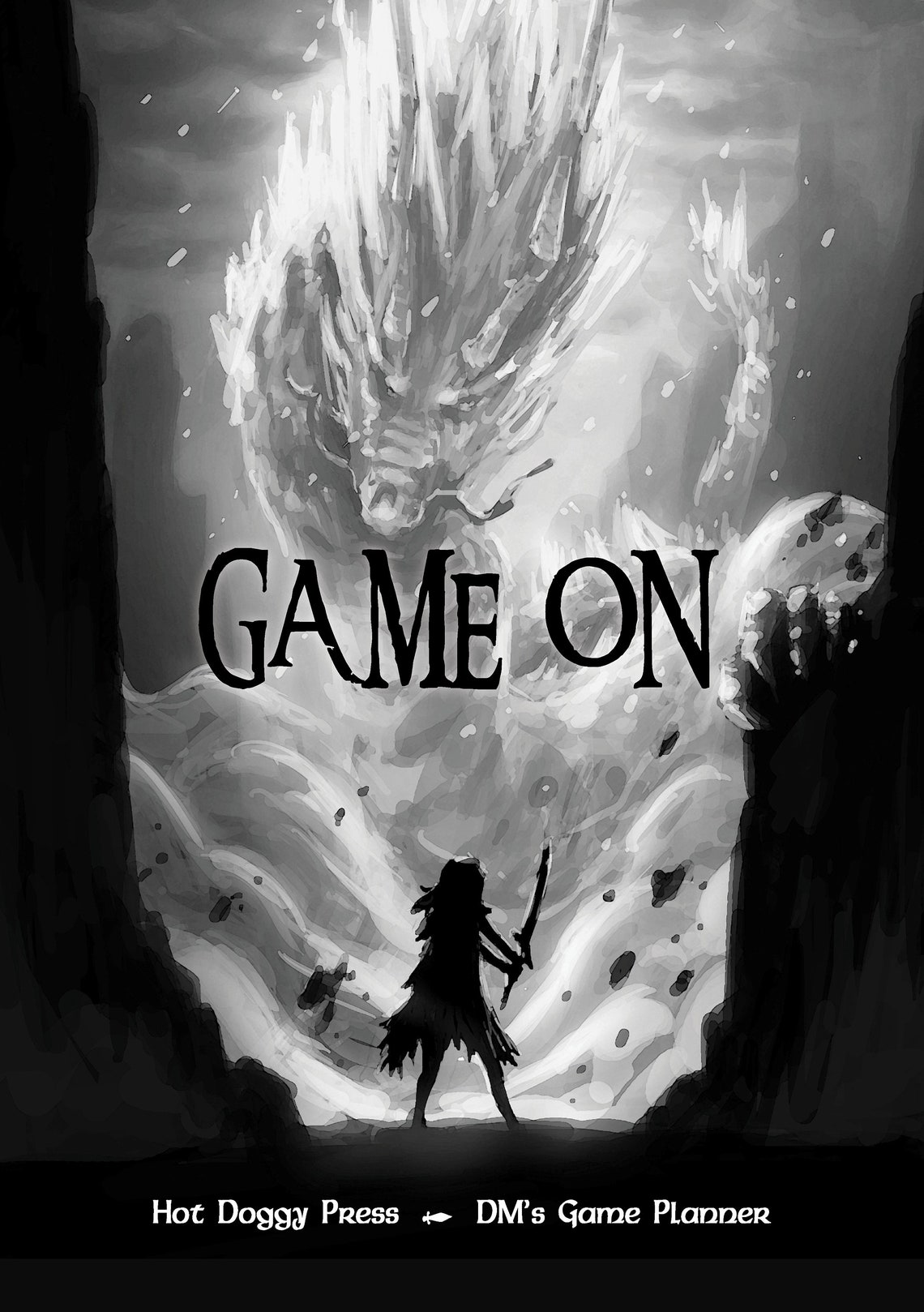 DM Game Plan Dungeon Master Planner Game Night is ON - Etsy