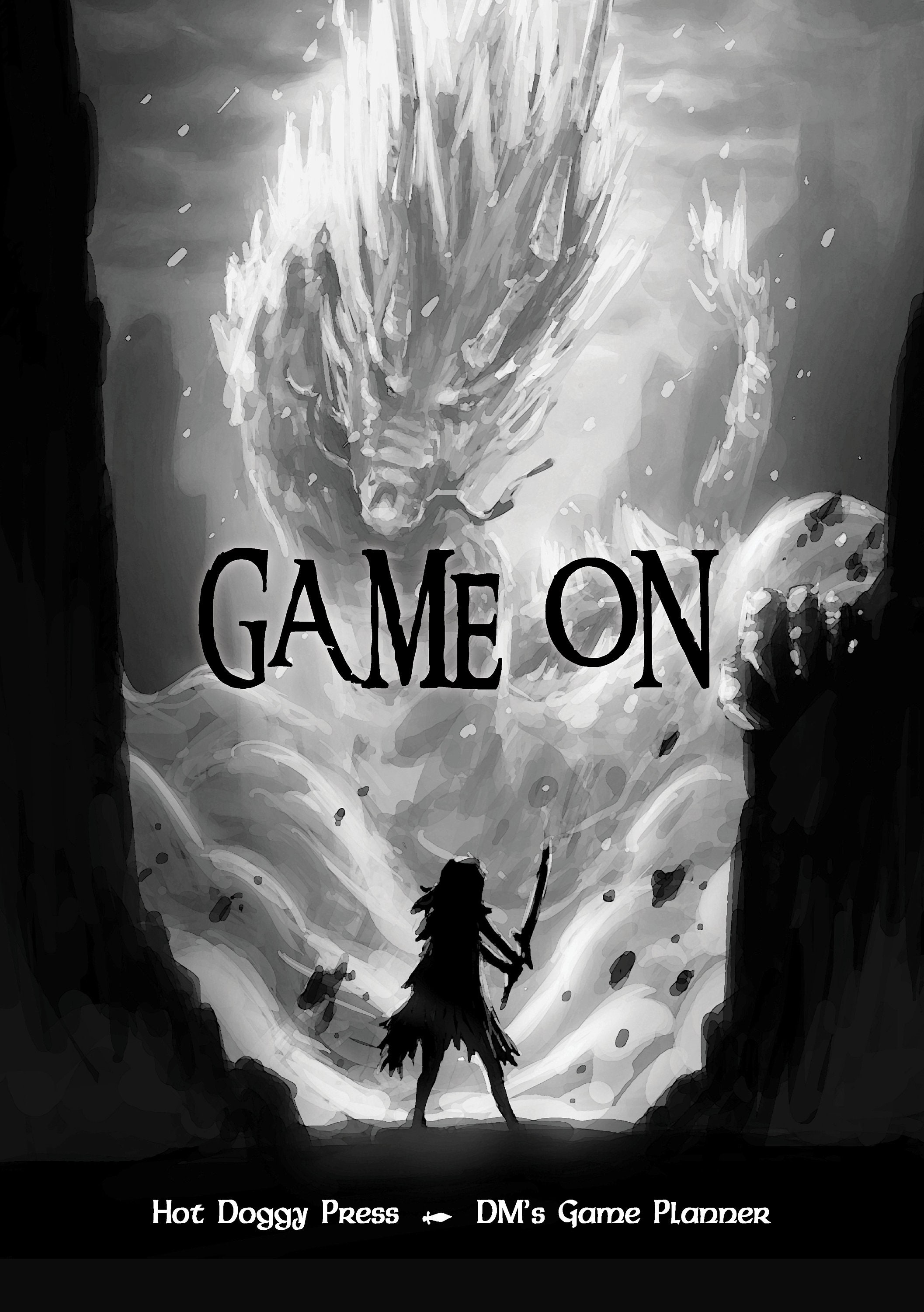 DM Game Plan Dungeon Master Planner Game Night is ON - Etsy