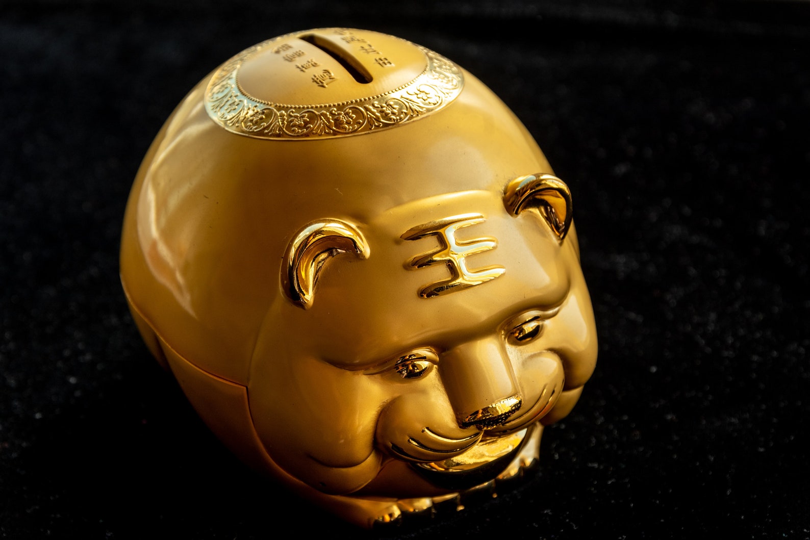 Money Box Cat Golden Chinese Piggy Bank - Etsy