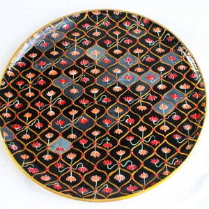 Buy Wall Plate Indian, 12" Rajasthani Handpainted Wall Decorative ...