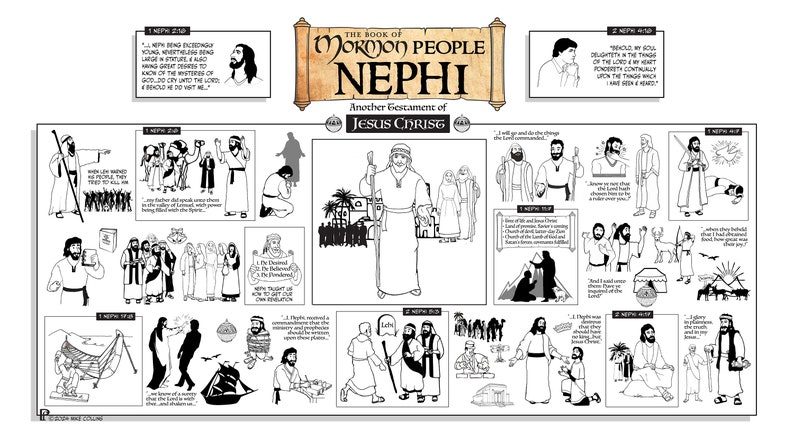 Book of Mormon Nephi the Prophet Overview and Script - Etsy